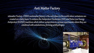 Anti matter | PPTX | Physics | Science