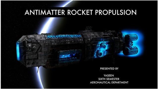 ANTIMATTER ROCKET PROPULSION | PDF