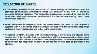 ANTIMATTER ROCKET PROPULSION | PDF