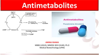 ANTIMETABOLITES Slides of medical biochemistry | PDF