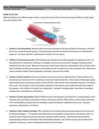 antimicrobial.pdf notes pdf for biotechonlogy | PDF