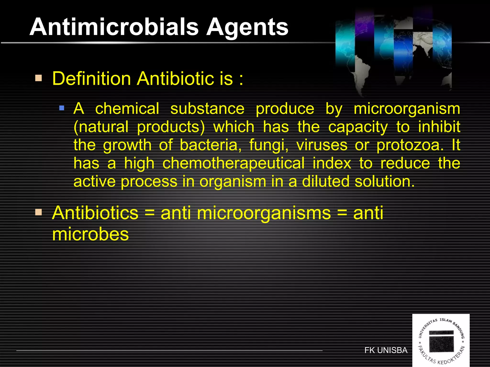 Antimicrobial agent | PPT