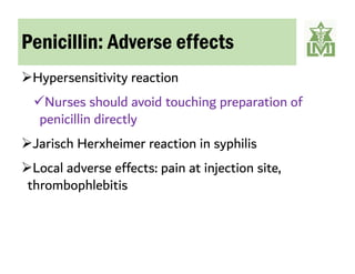 Antimicrobial agents Cotrimoxazole and Penicillin | PDF