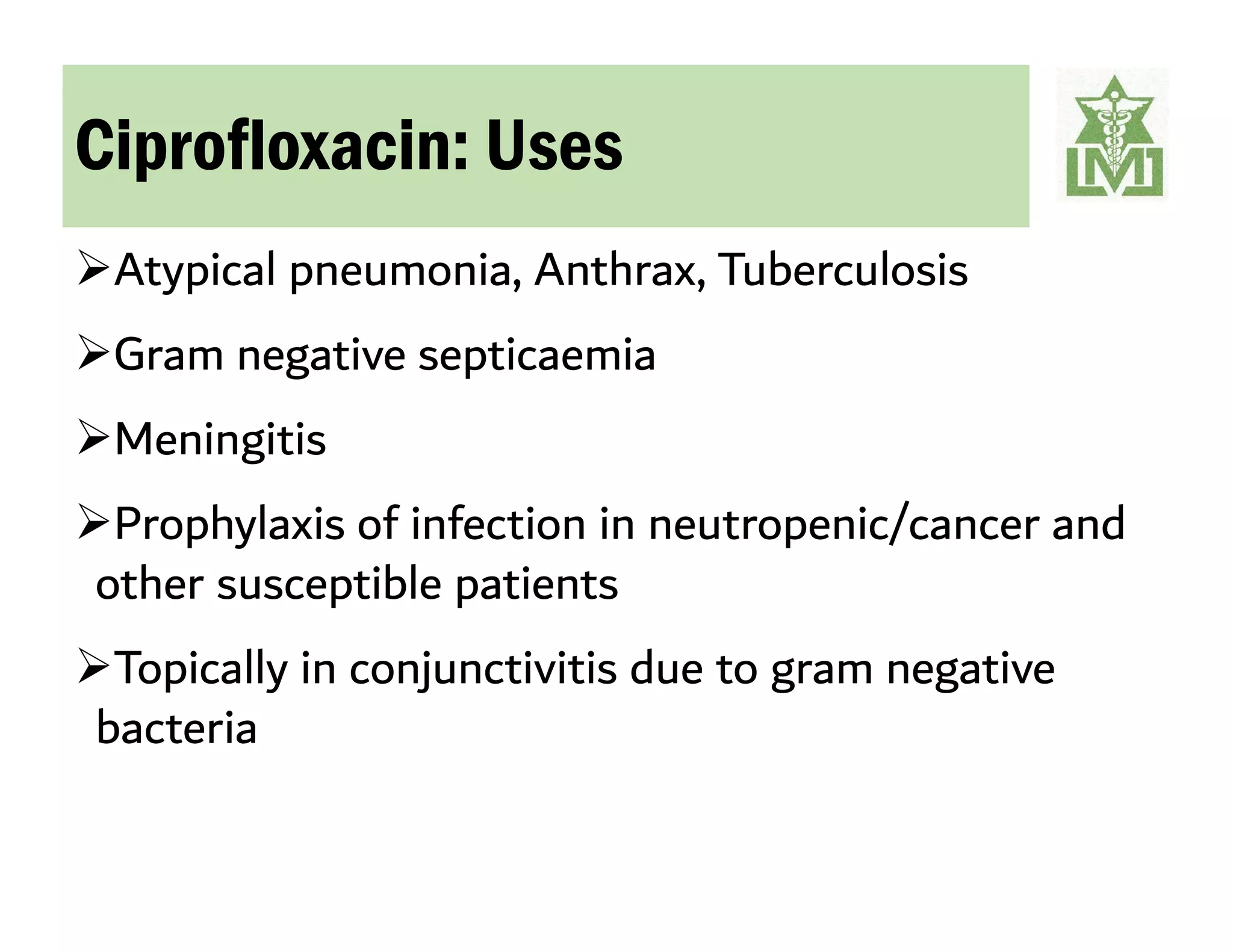 Antimicrobial agents Protein Synthesis Inhibitors and DNA gyrase ...