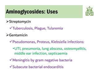 Antimicrobial agents Protein Synthesis Inhibitors and DNA gyrase ...