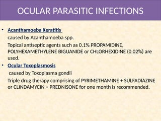 Antimicrobial Agents & Anti Inflammatory drugs for ocular disorders.pptx