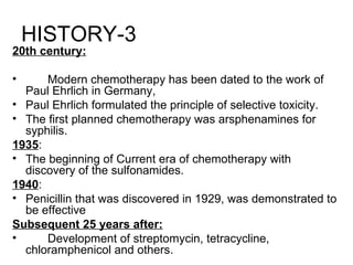 Antimicrobial chemotherapy | PPT