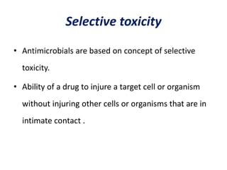 Antimicrobial chemotherapy | PPTX