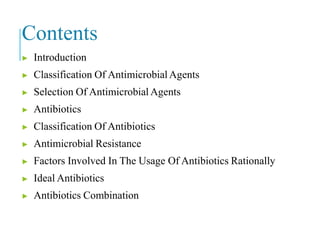 Antimicrobial Chemotherapy.pptx | Infectious Diseases | Diseases and ...
