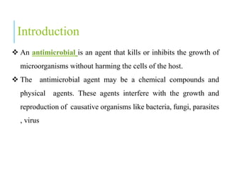 Antimicrobial Chemotherapy.pptx | Infectious Diseases | Diseases and ...