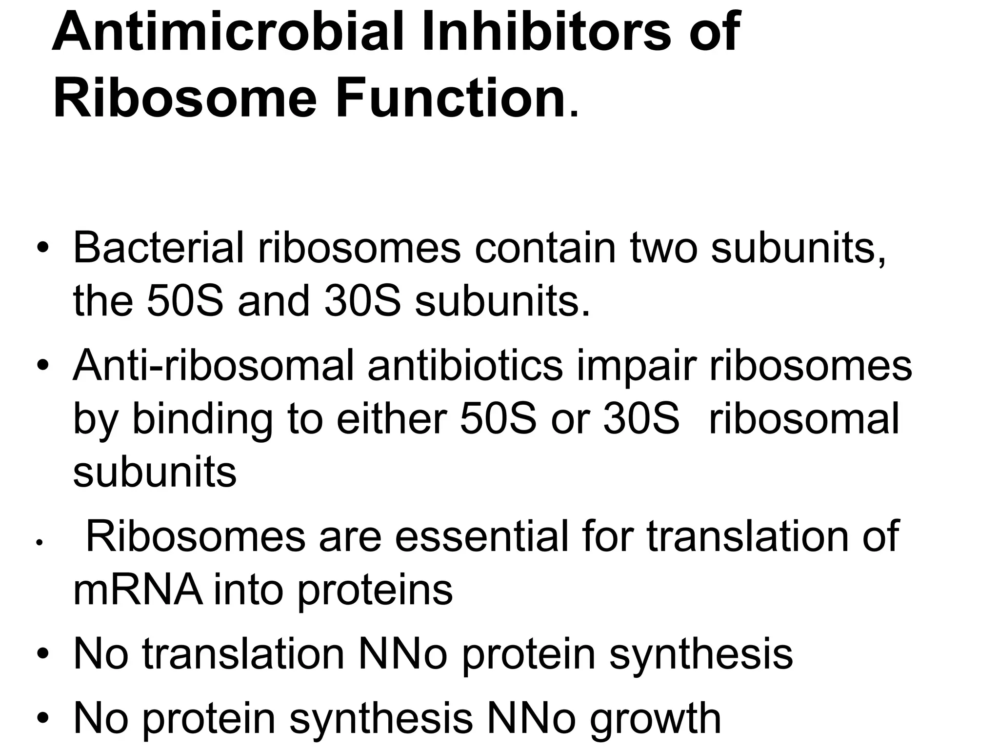 antimicrobialchemotherapy- Mode of action of antibiotics | PPTX