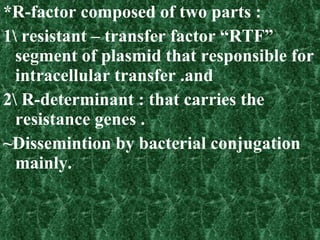 Antimicrobial Drug Resist. | PPT | Genetics | Science