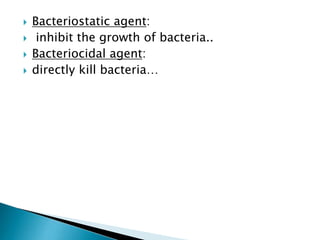 Anti microbial drugs | PPTX