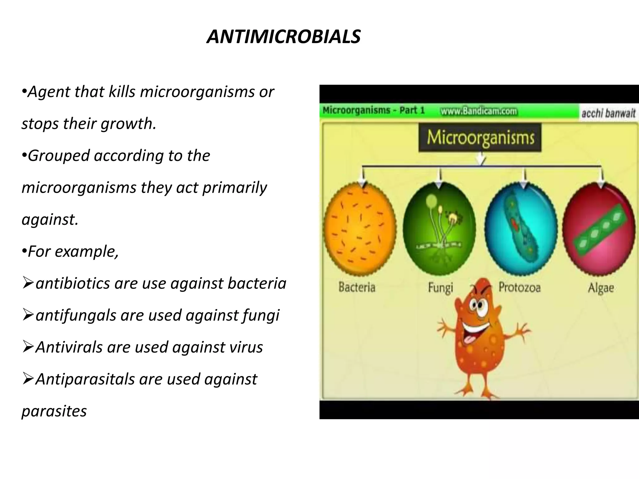 Antimicrobial drugs & mechanism of action | PPTX