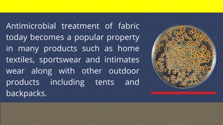 Antimicrobial Fabric & Textile Testing | PDF | Deodorant and ...