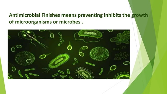 GENERAL INTRODUCTION OF ANTIMICROBIAL FINISHES OF COTTON FABRIC | PPTX ...