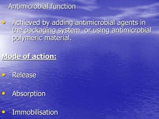 Fundamentals of Antimicrobial Food Packaging | PPT