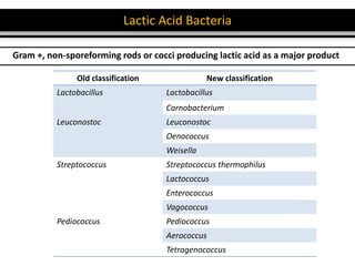 Antimicrobial metabolites of lactic acid bacteria and its application ...