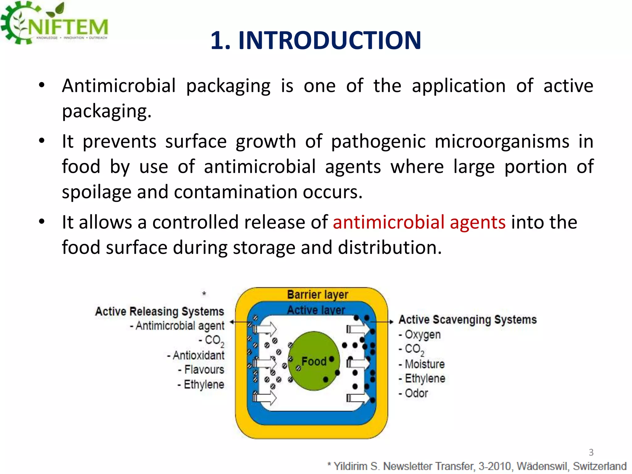Antimicrobial packaging - An Introduction | PPTX