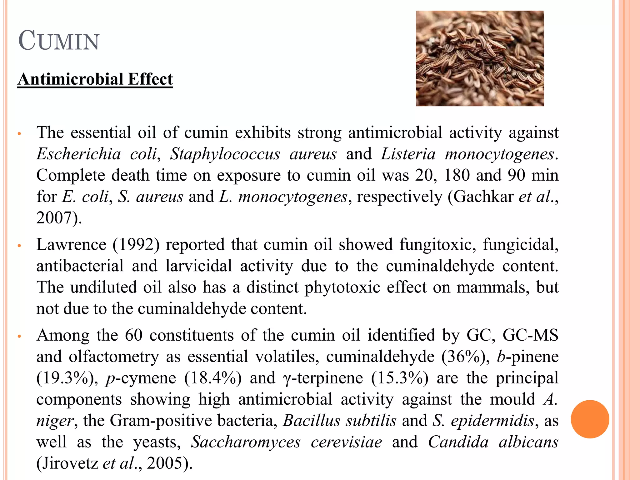 Antimicrobial Properties of Spices by Komal Bhadoria | PDF
