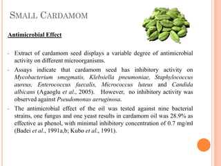 Antimicrobial Properties of Spices by Komal Bhadoria | PDF