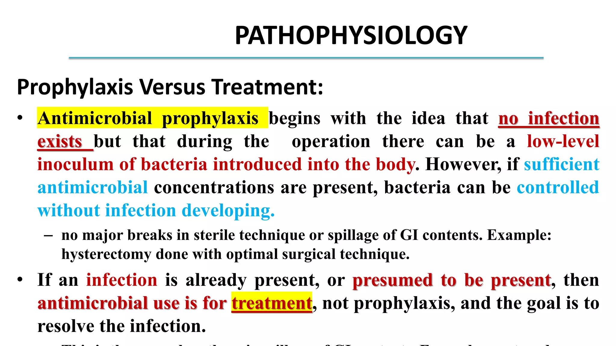 Antimicrobial Prophylaxis in Surgery | PPTX