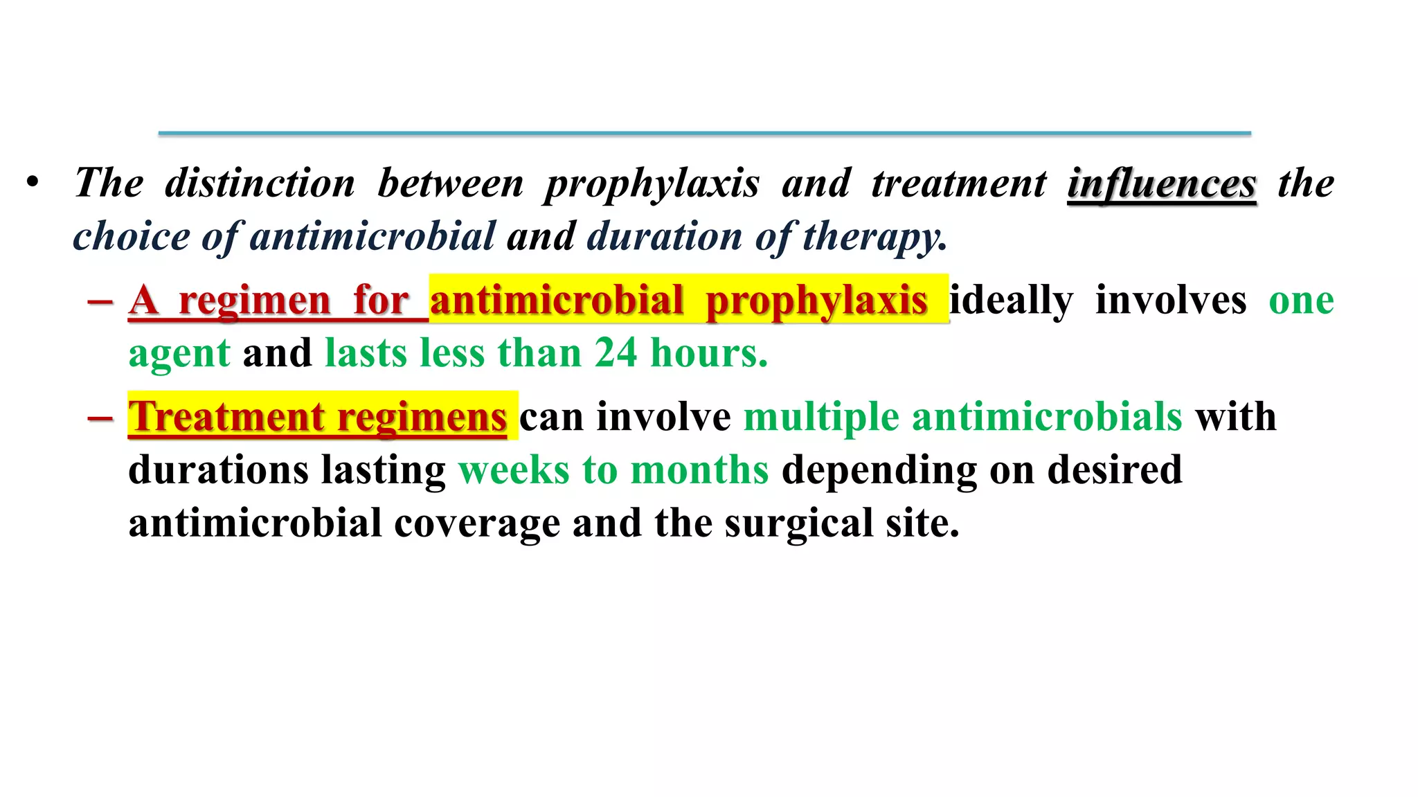 Antimicrobial Prophylaxis in Surgery | PPTX