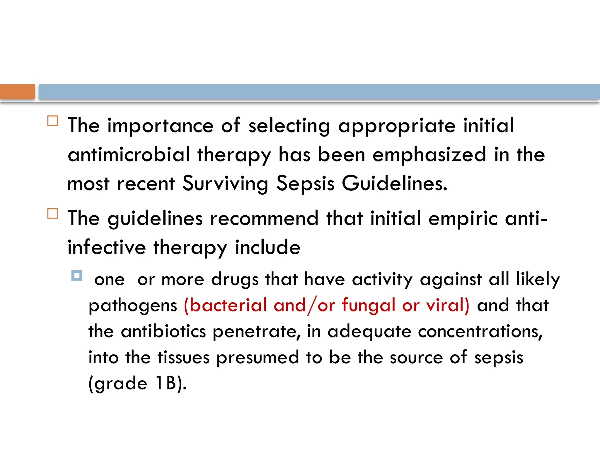 Antimicrobial Regimen selection and drug of choice | PPTX