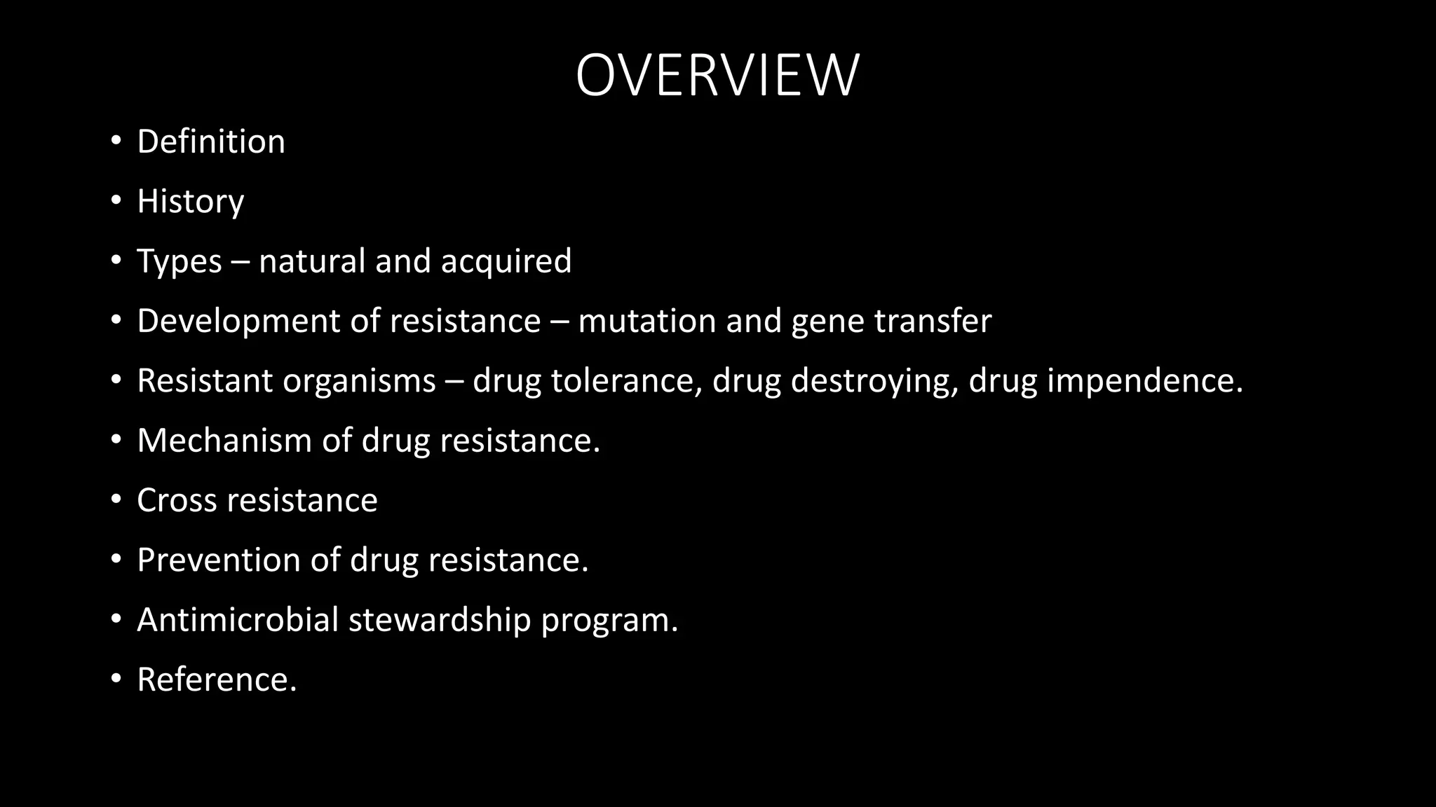 ANTIMICROBIAL RESISTANCE | PPTX