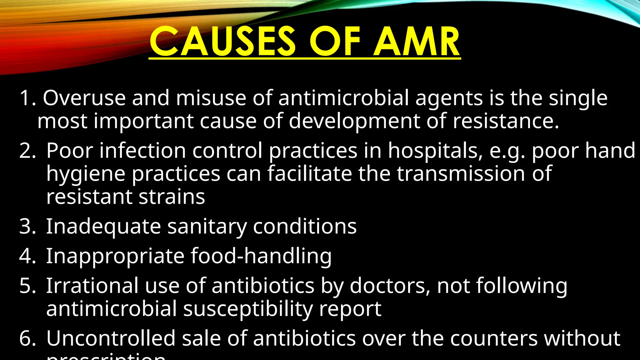 Antimicrobial resistance.pptx and mechanism of AMR | PPTX