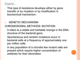 Antimicrobial resistance (amr) | PPTX