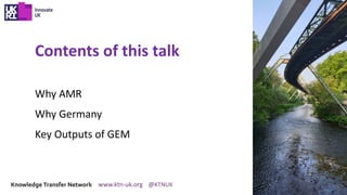 Antimicrobial Resistance (AMR) in the UK & Germany: Synergies ...