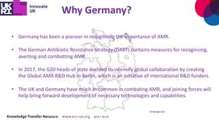 Antimicrobial Resistance (AMR) in the UK & Germany: Synergies ...
