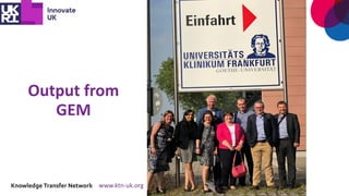 Antimicrobial Resistance (AMR) in the UK & Germany: Synergies ...