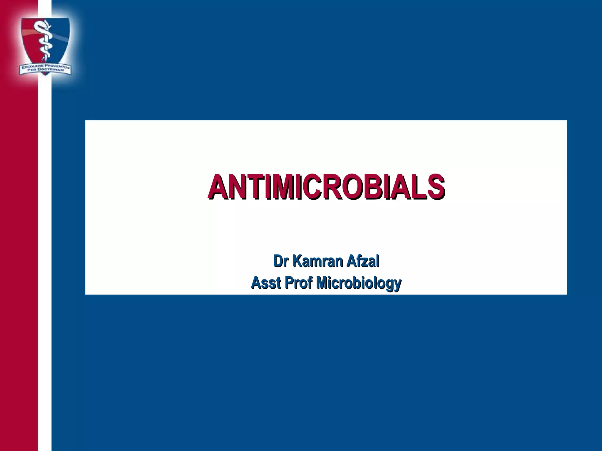 Antimicrobials | PPT