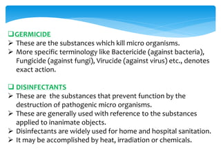 Antimicrobials | PDF
