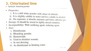 Antimicrobials and astringents | PPTX