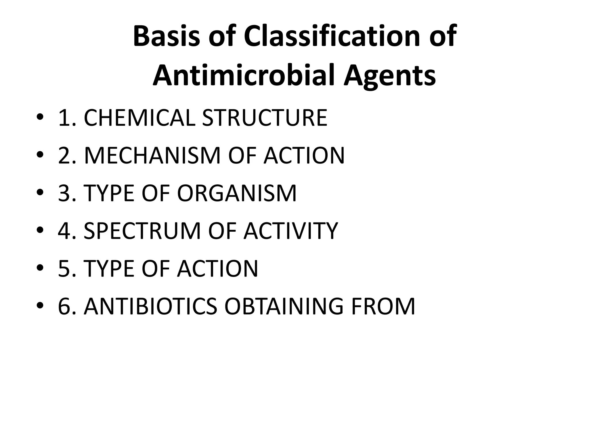 Classification and mechanism of action of ANTIMICROBIALS by DR.PRINCE.C ...