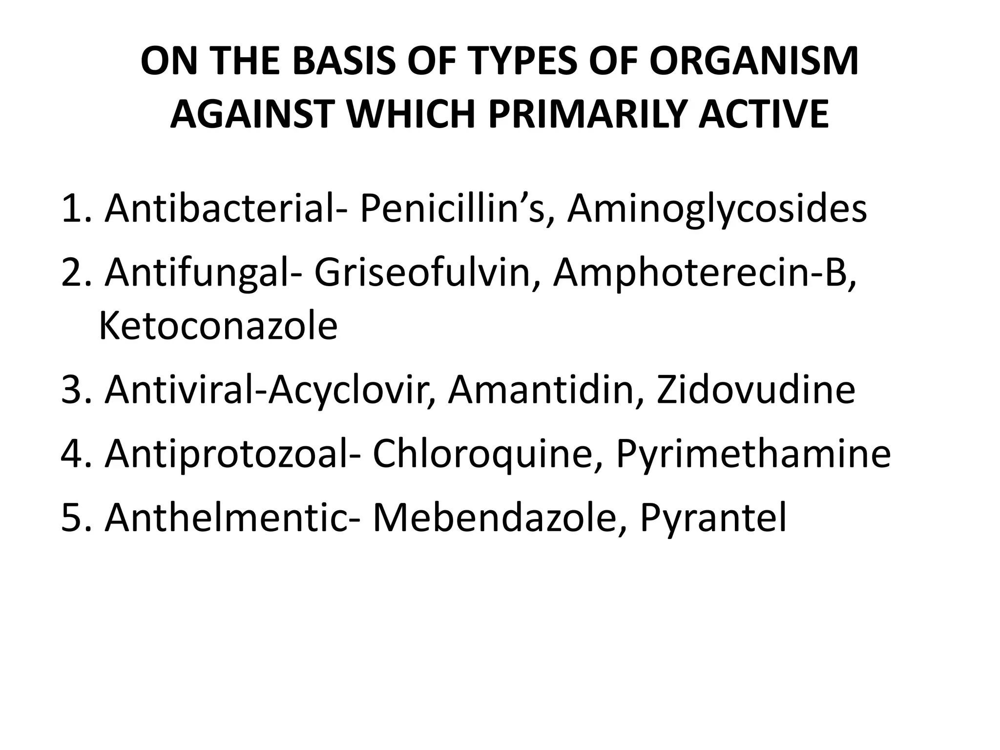 Classification and mechanism of action of ANTIMICROBIALS by DR.PRINCE.C ...