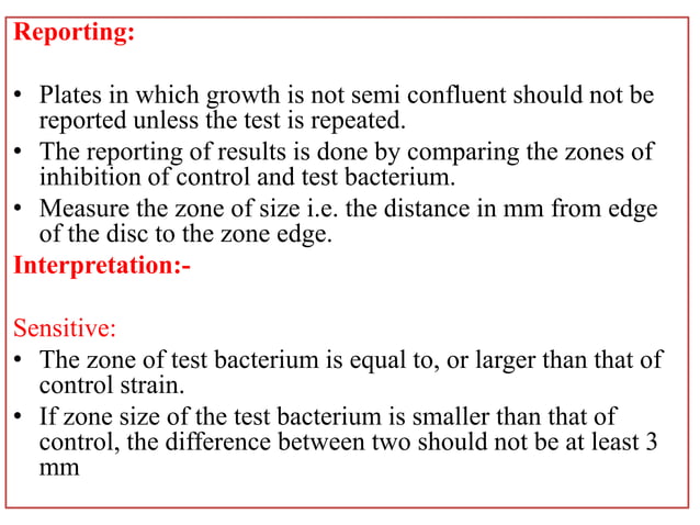 Antimicrobial sensitivity test | PPTX | Infectious Diseases | Diseases ...