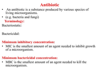 Antimicrobial sensitivity test | PPTX