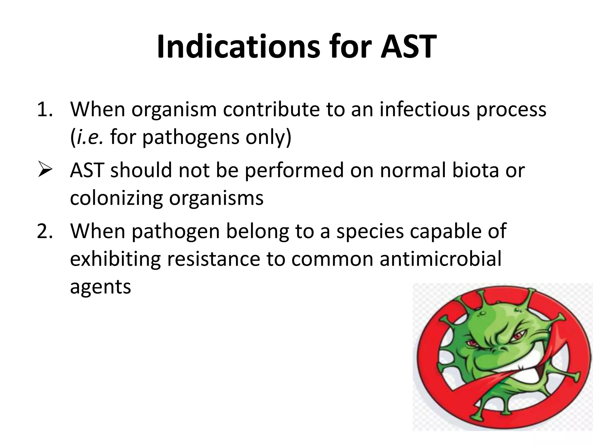 Antimicrobial sensitivity testing | PPTX