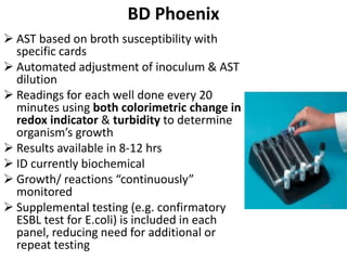 Antimicrobial sensitivity testing | PPTX