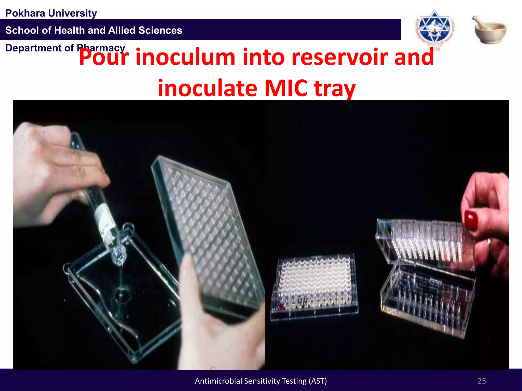 Antimicrobial sensitivity testing (AST) | PPTX