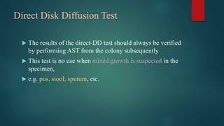 ANTIMICROBIAL SENSITIVITY TESTING kalyan kumar. G.pptx