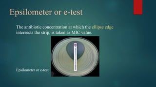 ANTIMICROBIAL SENSITIVITY TESTING kalyan kumar. G.pptx