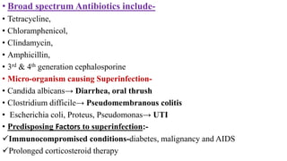 Antimicrobials General consideration | PPTX