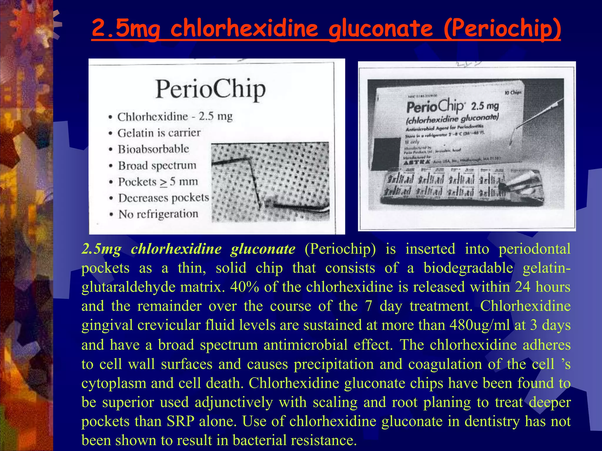 Antimicrobials in periodontics.pptx by Dr. Shruti Gupta | PPTX