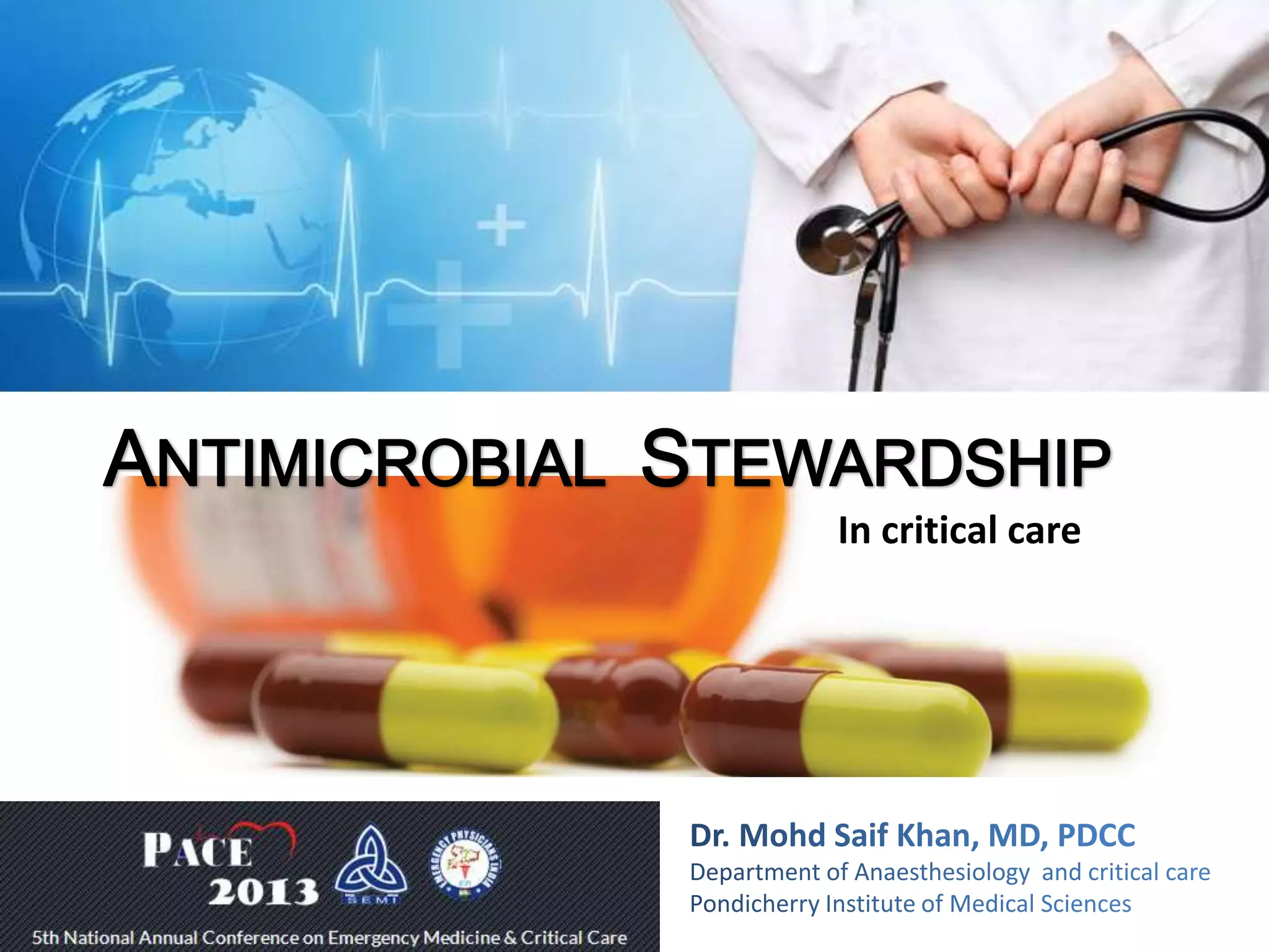 Antimicrobial stewardship | PPTX