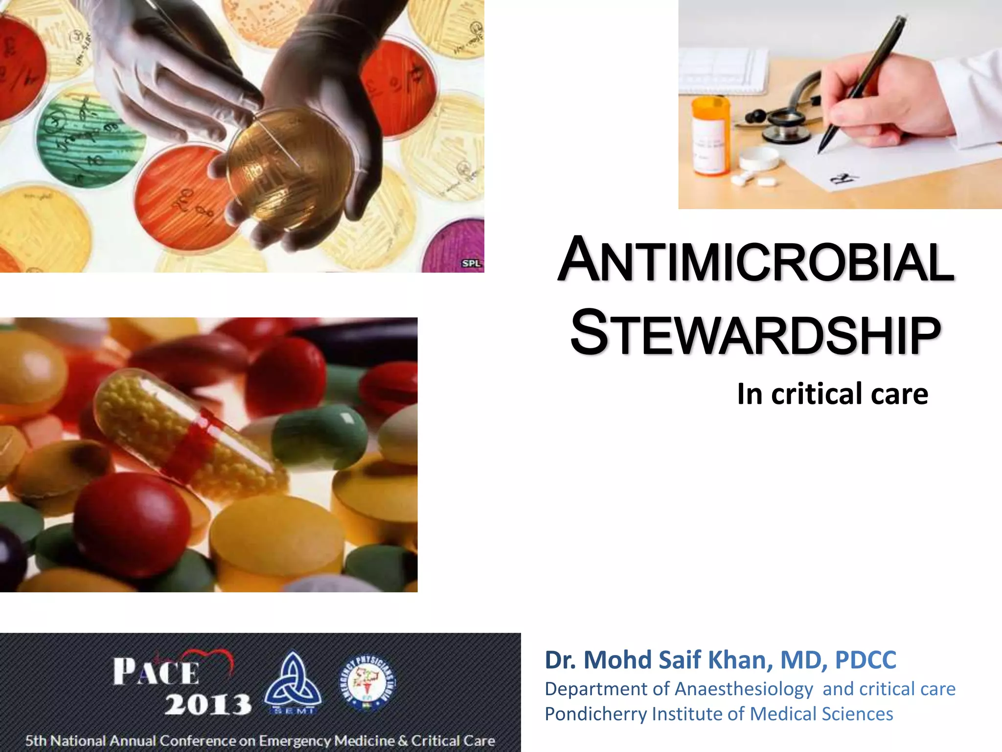 Antimicrobial stewardship | PPTX